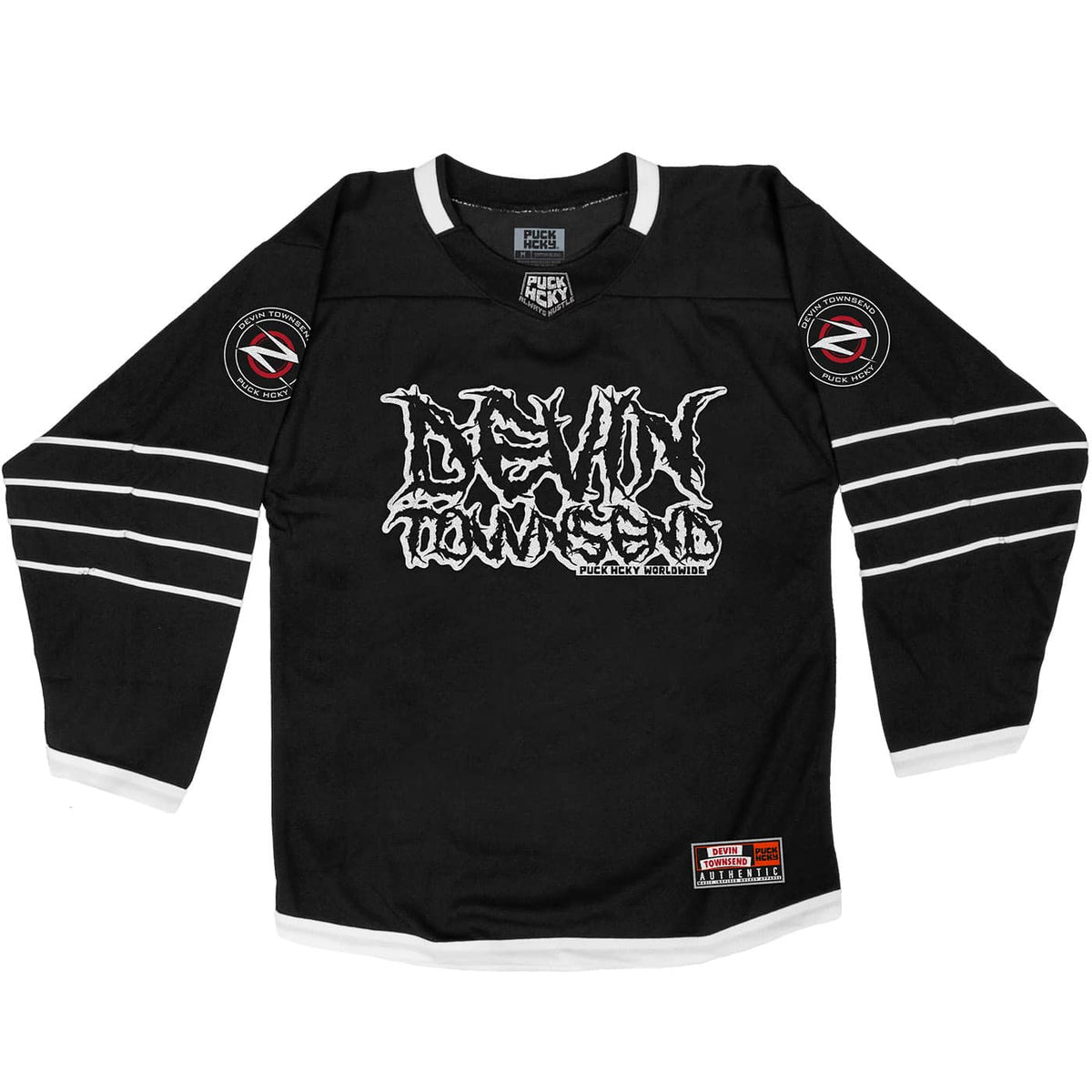 DEVIN TOWNSEND 'THE HEVY-EST DEVY' LIMITED EDITION HOCKEY JERSEY - AUT – PUCK HCKY