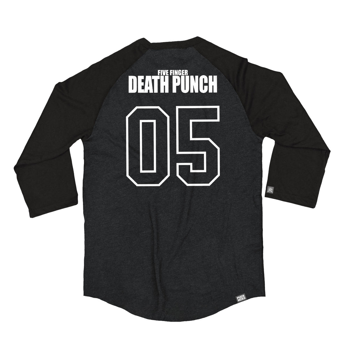 FIVE FINGER DEATH PUNCH 'EAGLE CREST' HOCKEY RAGLAN – PUCK HCKY