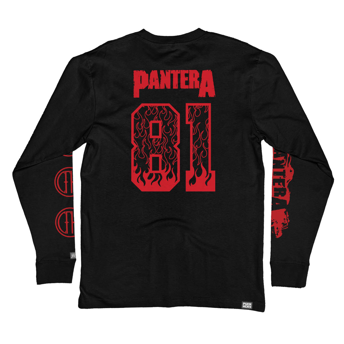 PANTERA 'HELLBOUND' LONG SLEEVE HOCKEY T-SHIRT – PUCK HCKY