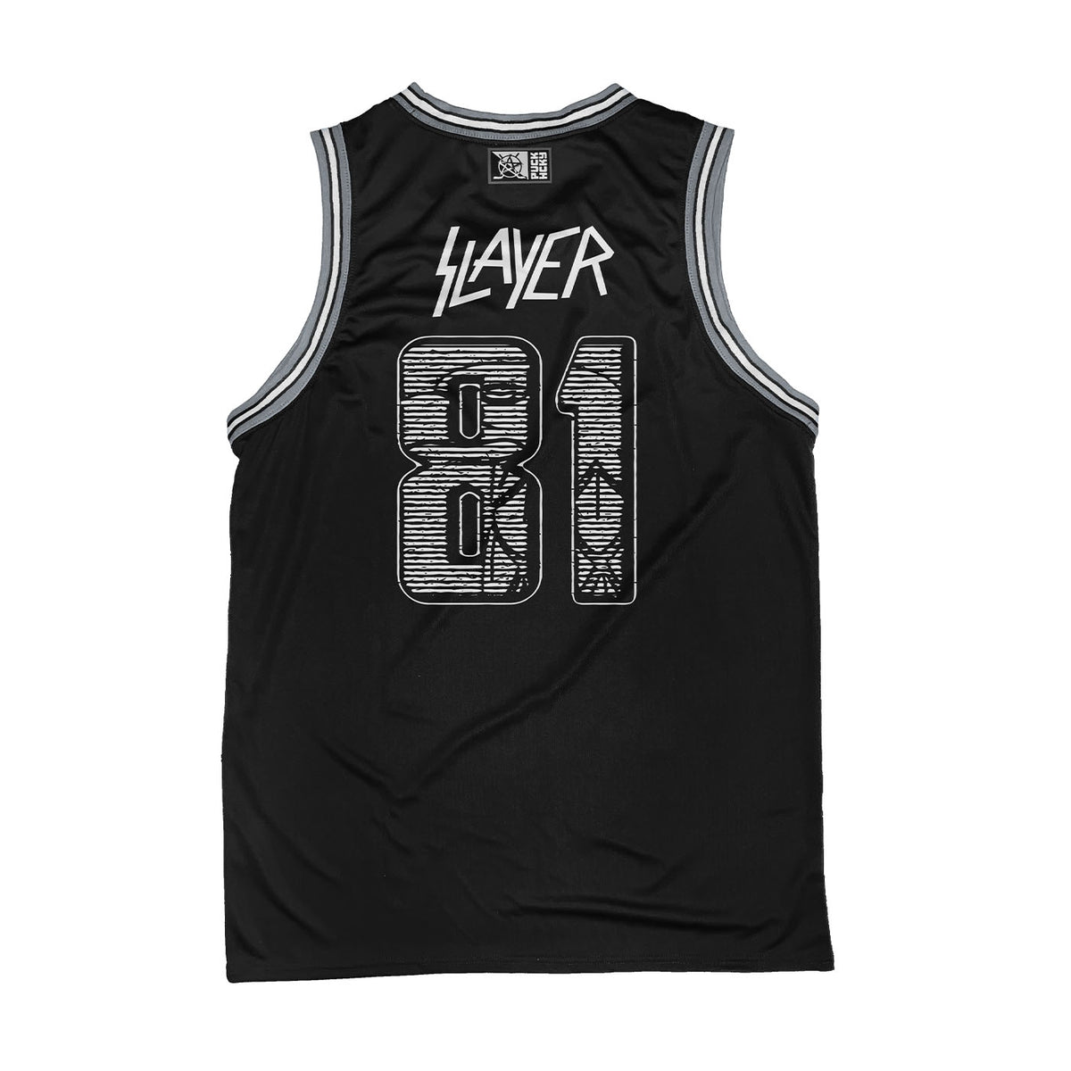 Slayer 'Fight Till Death' Basketball Jersey – PUCK HCKY