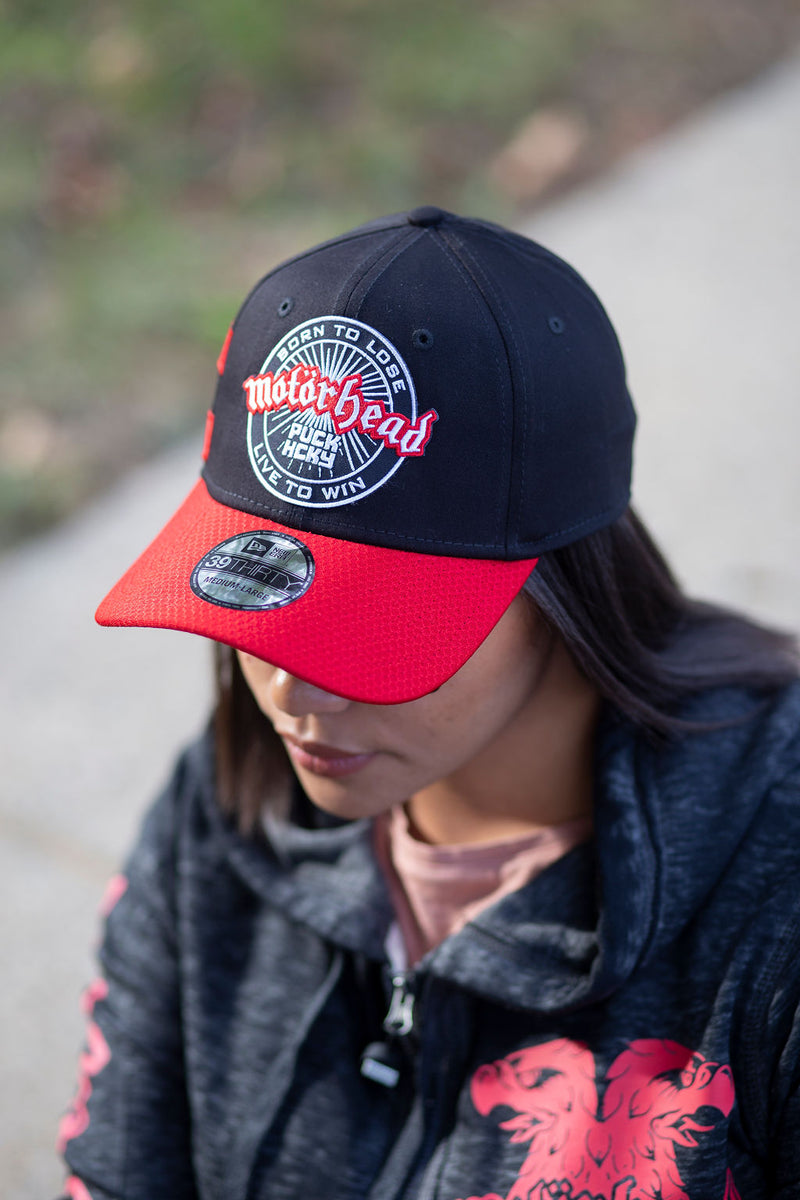 Motorhead 'Official PUCK' Striped Hockey Cap – PUCK HCKY