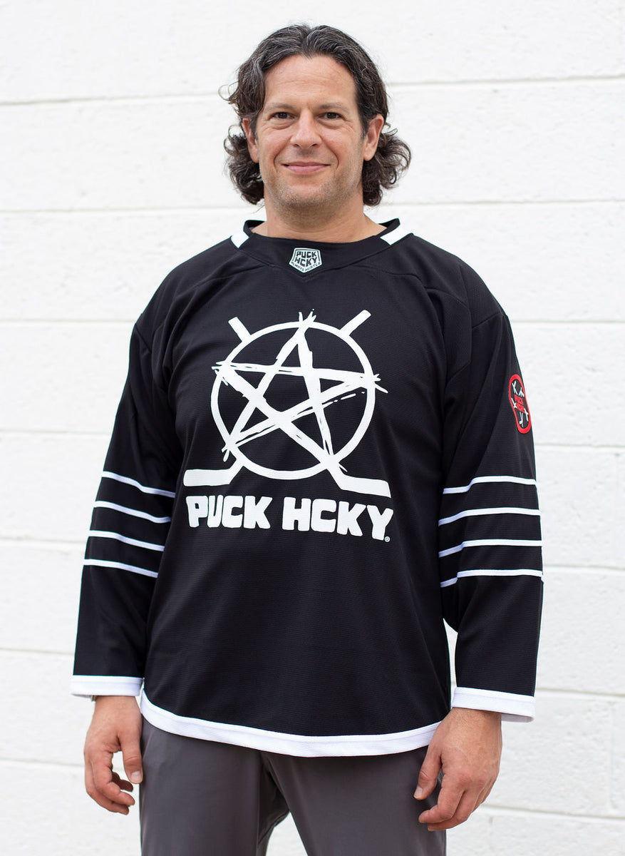 PUCK HCKY 'SKATE MARKS' HOCKEY JERSEY