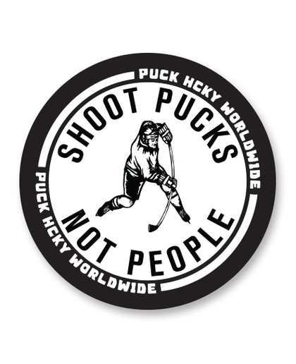 PUCK HCKY STICKERS