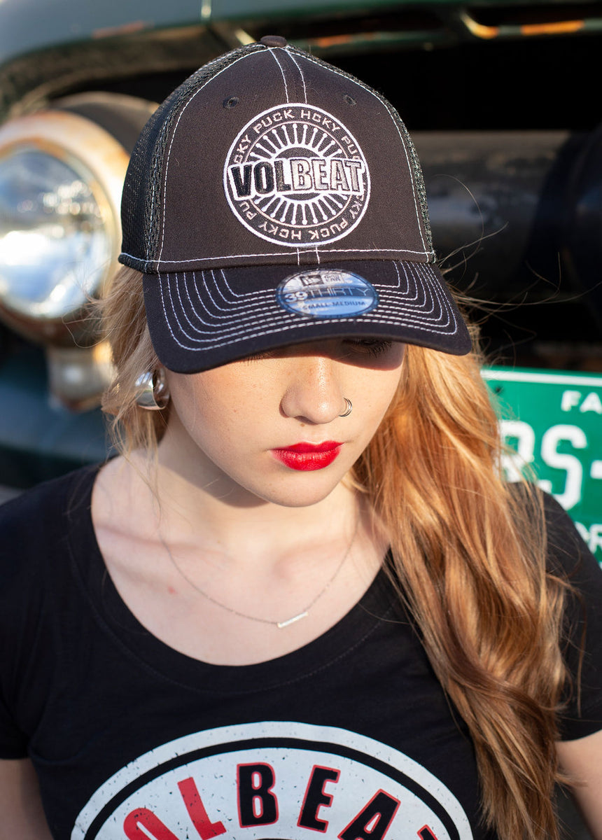 VOLBEAT 'SEAL THE DEAL' STRETCH MESH HOCKEY CAP – PUCK HCKY