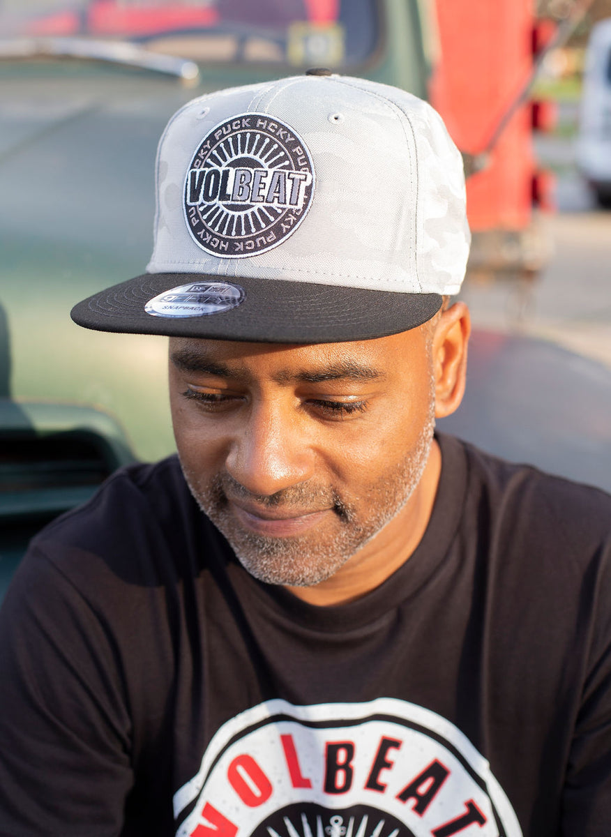 VOLBEAT 'SEAL THE DEAL' GREY CAMO SNAPBACK HOCKEY CAP – PUCK HCKY